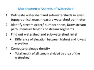 Practical Morphometric Analysis_watershed.pdf