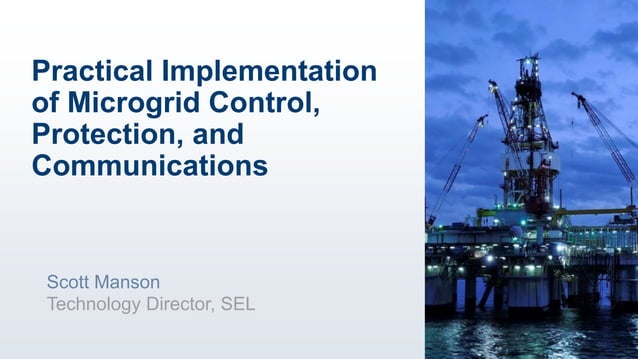 10 3 Practical Implementation Of Microgrid Control Protection And