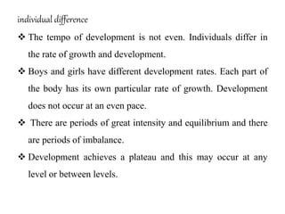 3 principles of growth and development | PPTX