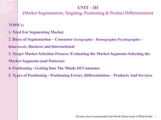 3Marketing Basics | PPT