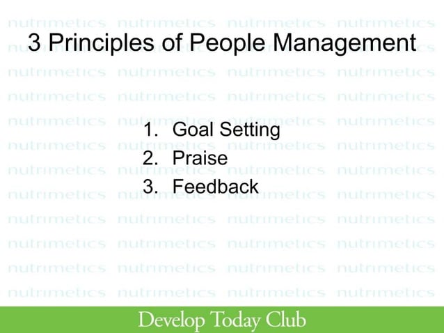 3 principles of people management | PPT | Business | Business and Finance