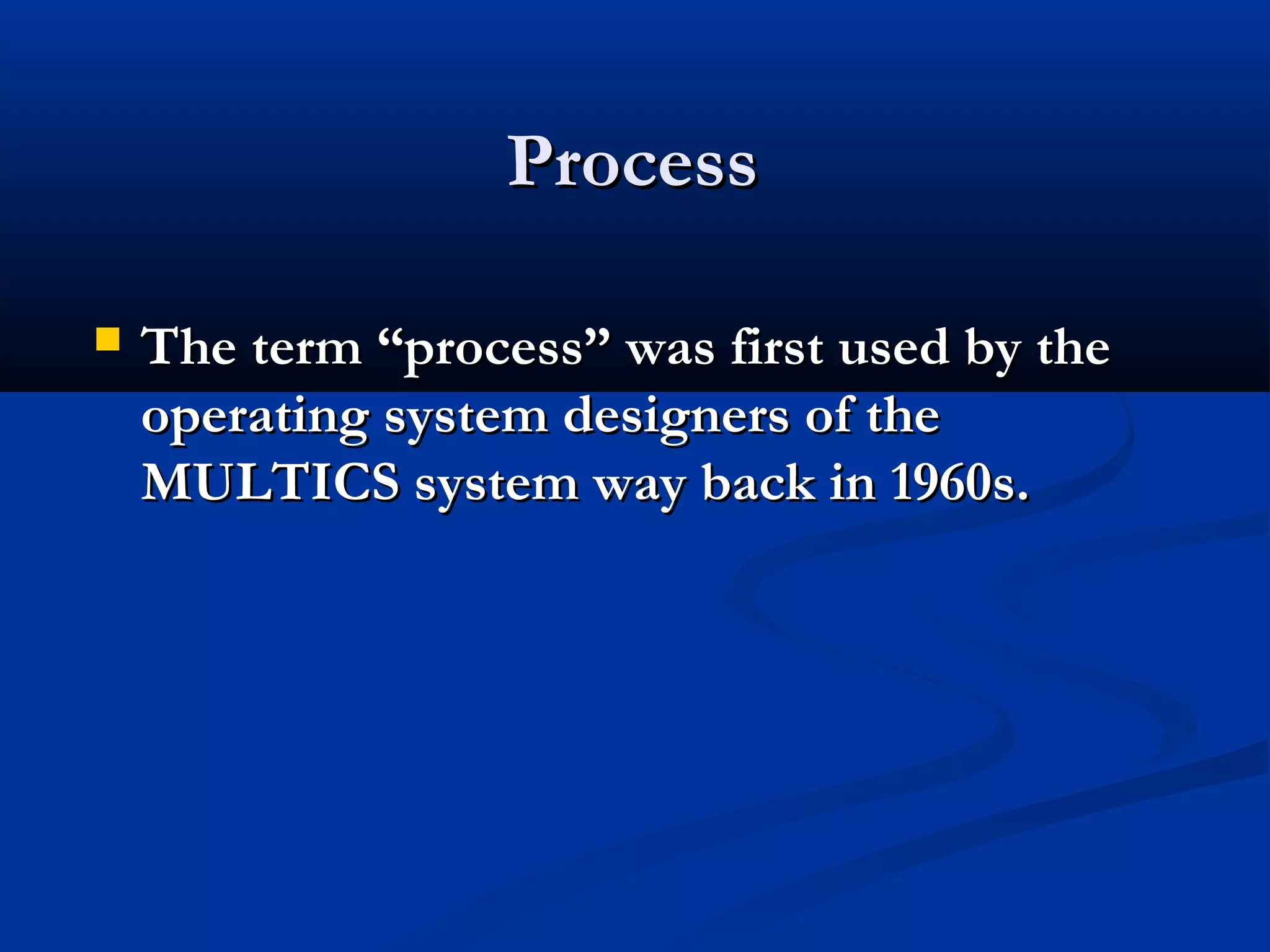 Processes | PPT