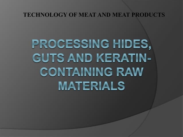 3 Processing hides, guts and keratin-containing raw materials.pptx