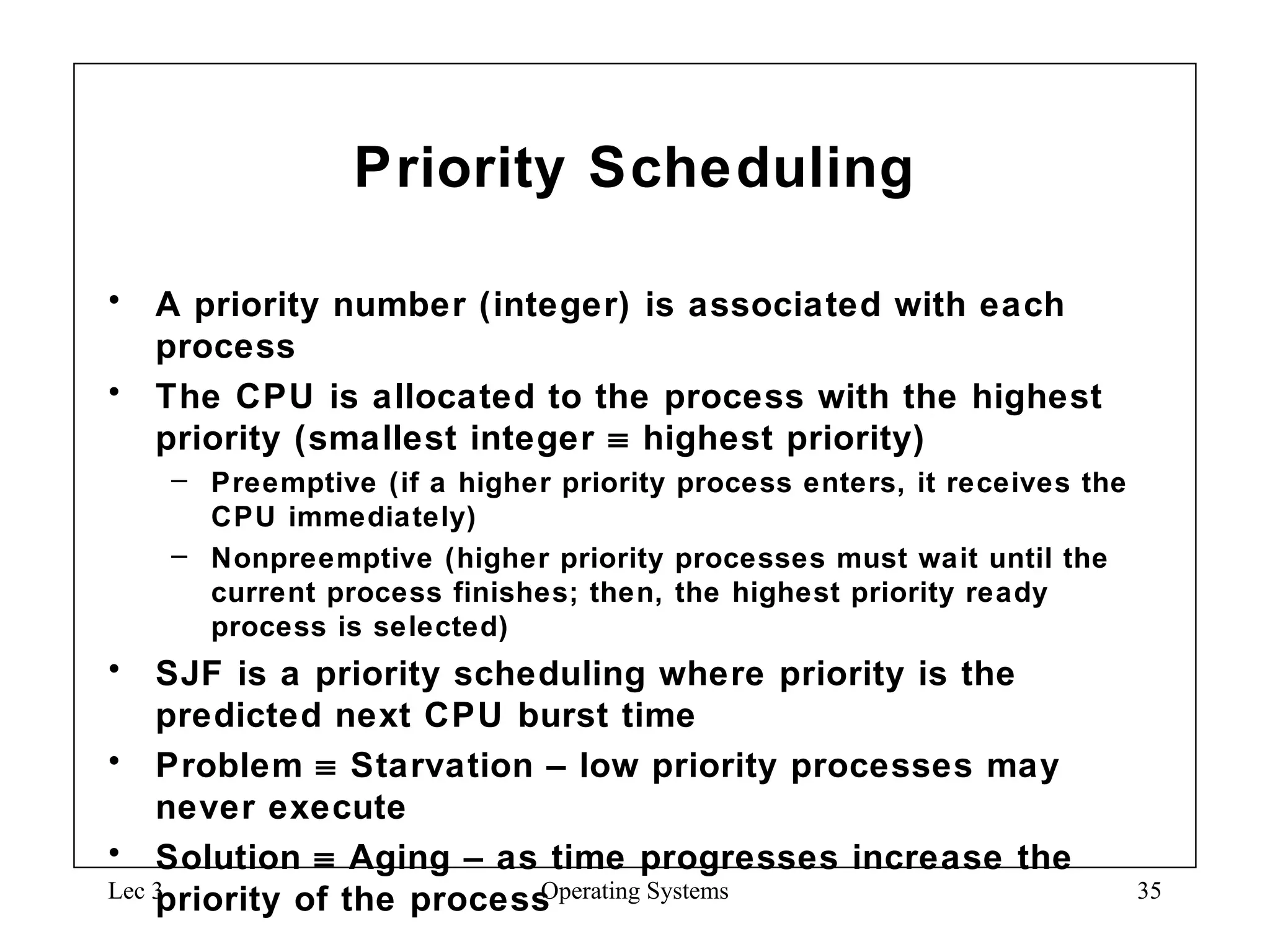 3 process scheduling | PPT