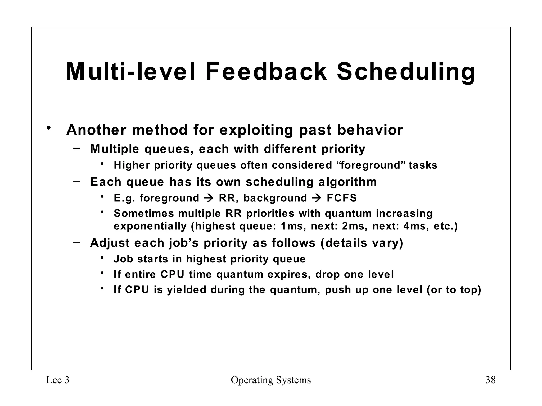 3 process scheduling | PPT