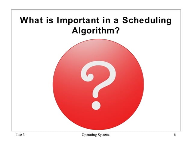 3 process scheduling | PPT