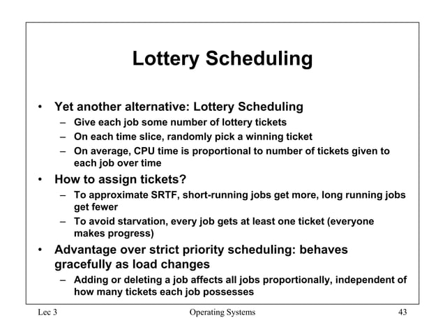 Process Scheduling Algorithms for Operating Systems | PPT