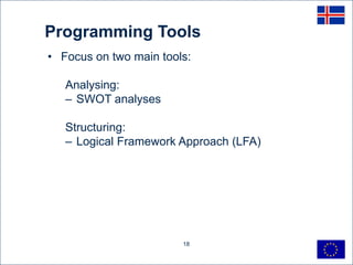 3 programming and tools swot & lfa | PPT