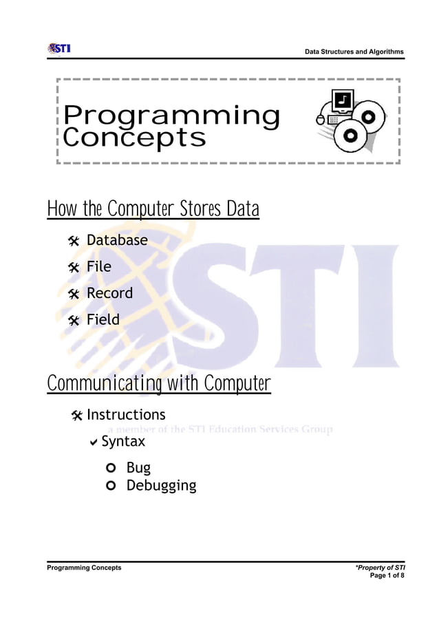 3 programming concepts | PDF