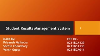 Student result management system in java.pptx