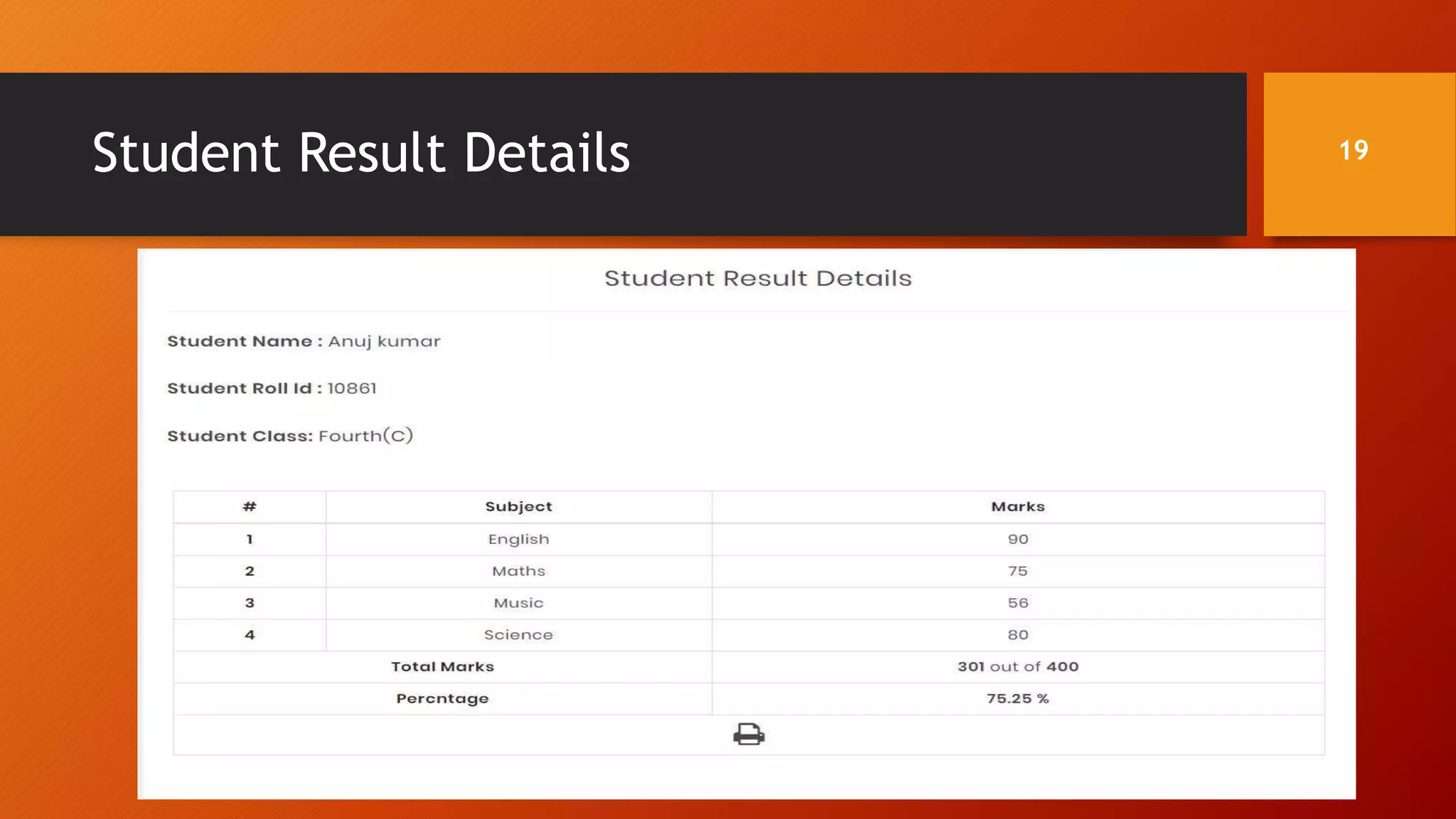 Student Result Management System | PPTX