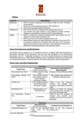 3 Project Information Sheet (68 Roces) | PDF