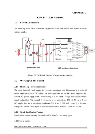 seven segment display using 74LS78 IC decoder | DOCX