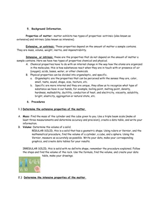 # 3 properties of matter 1.docx | Chemistry | Science
