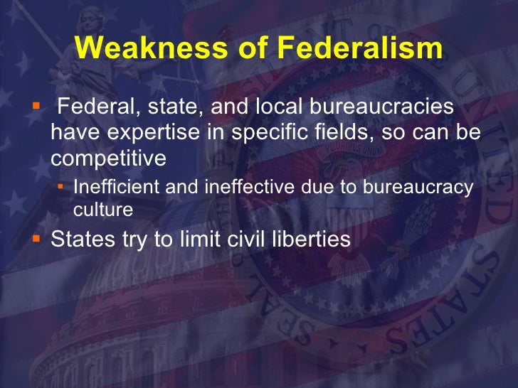 3 Proscons Of Federalism