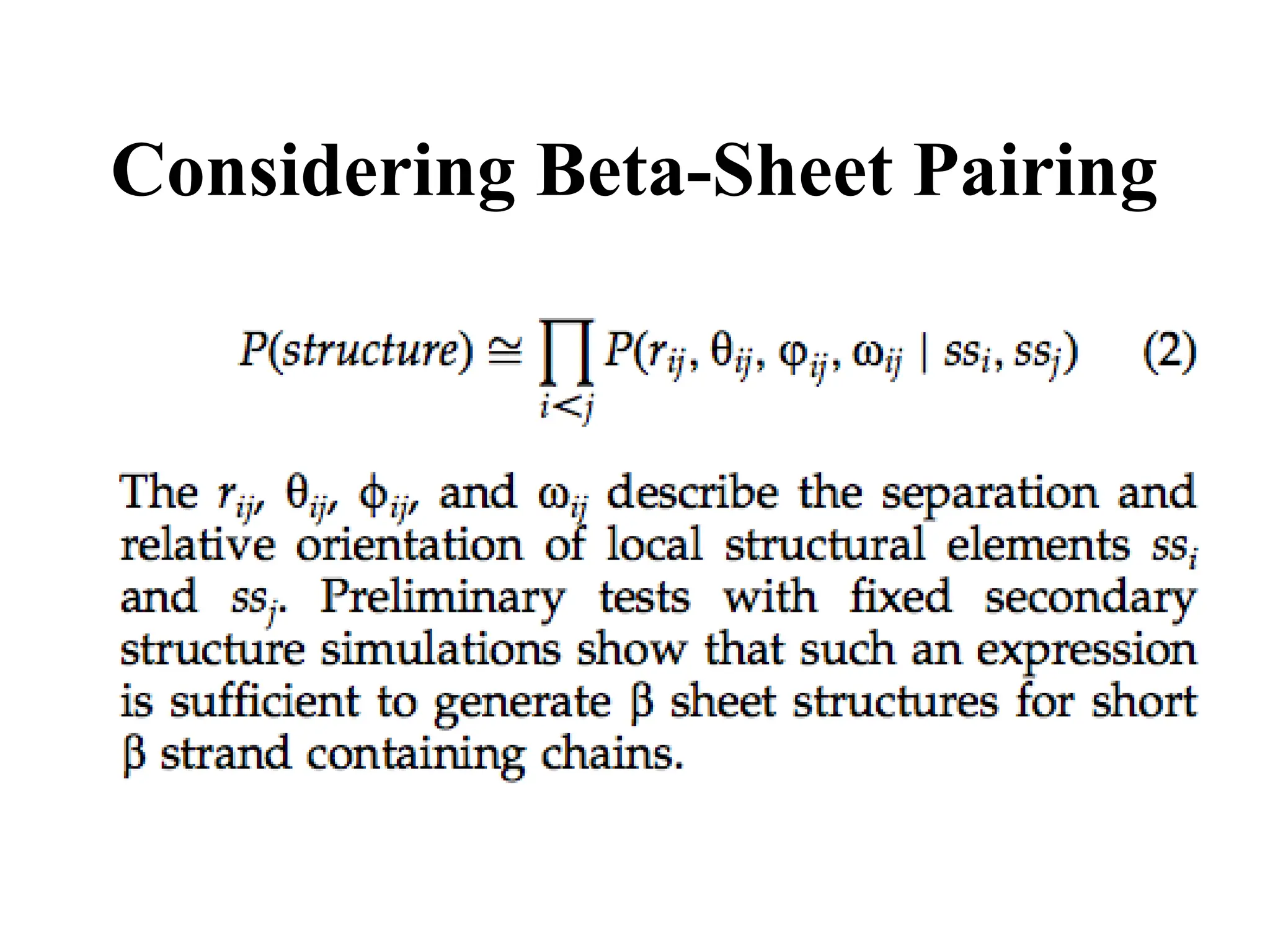 Template Free Protein Structure Modeling Ppt