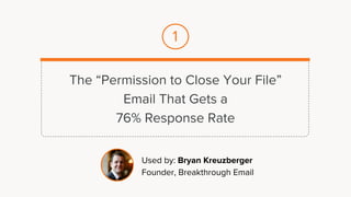3 Proven Sales Email Templates Used by Successful Companies | PPT