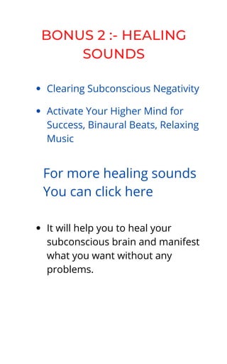 3 proven techniques of loa and manifestation 2 | PDF