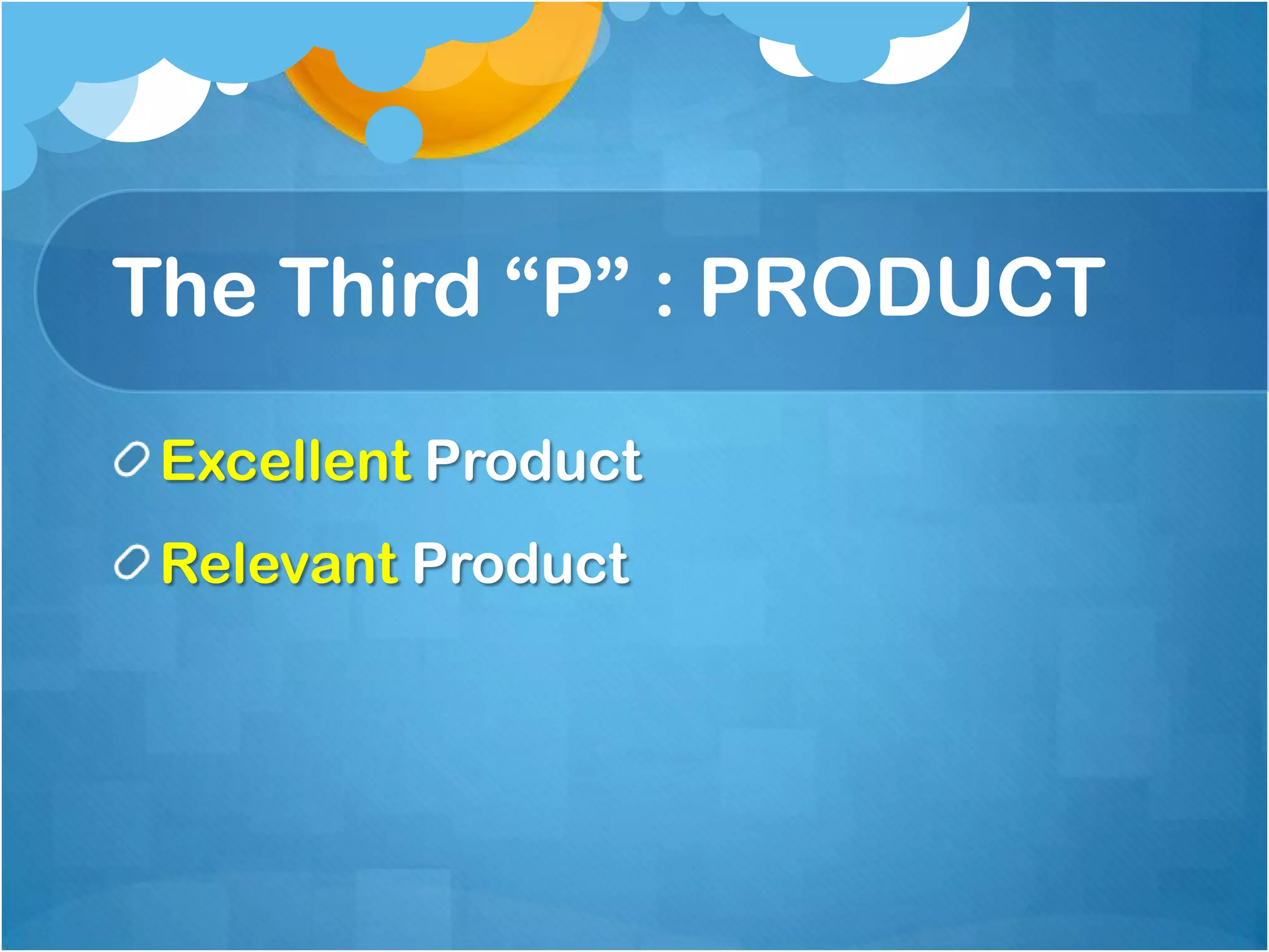 3P's: People, Process, Product | PPTX