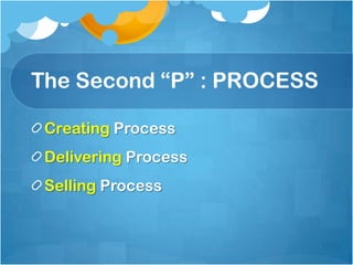 3P's: People, Process, Product | PPTX