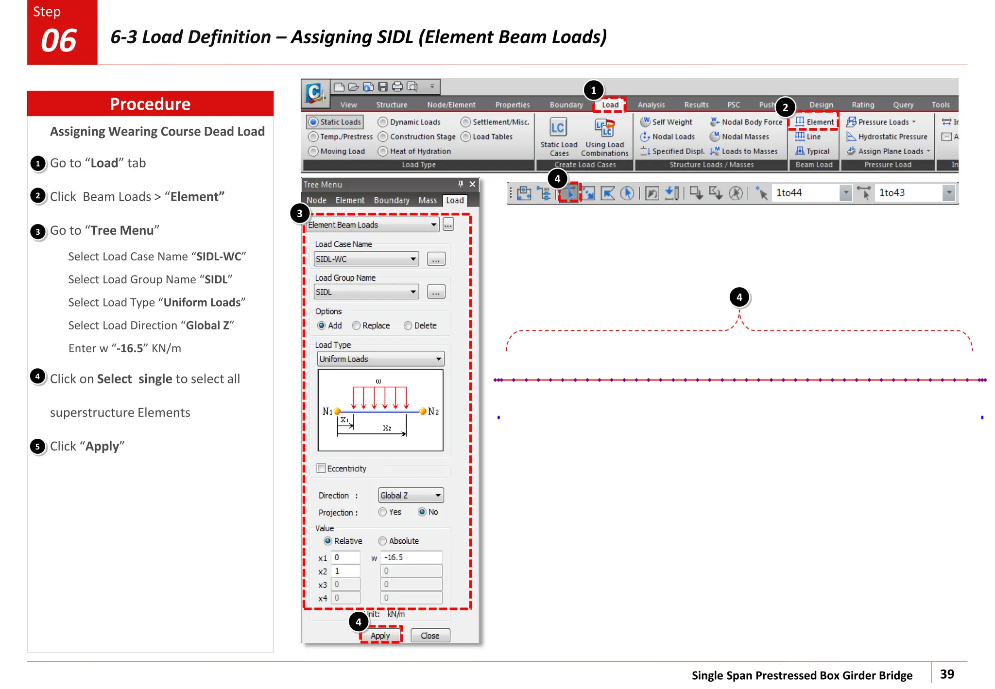 PSC Box Bridge Single Span for structural engineers | PDF