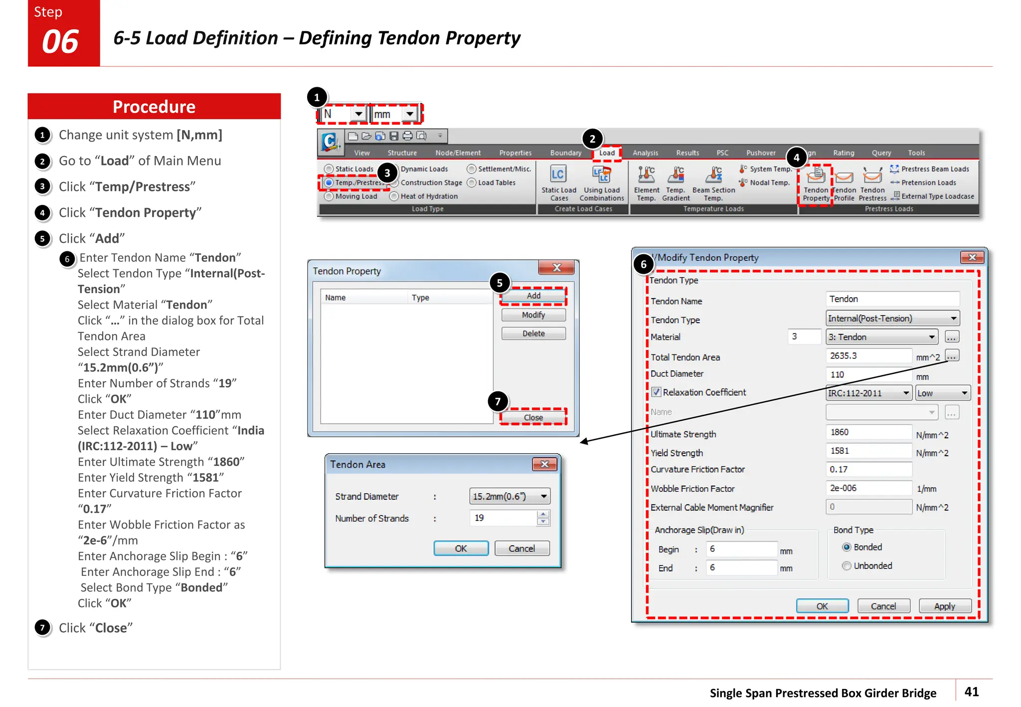 PSC Box Bridge Single Span for structural engineers | PDF
