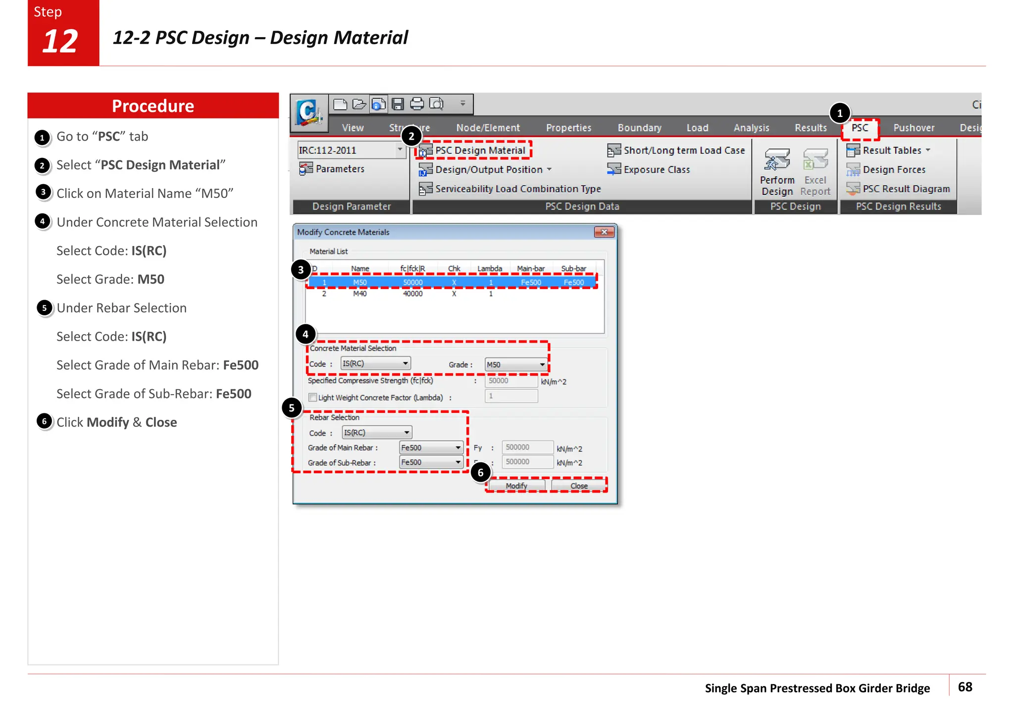 PSC Box Bridge Single Span for structural engineers | PDF