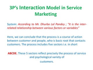 3 p’s of service marketing | PPTX