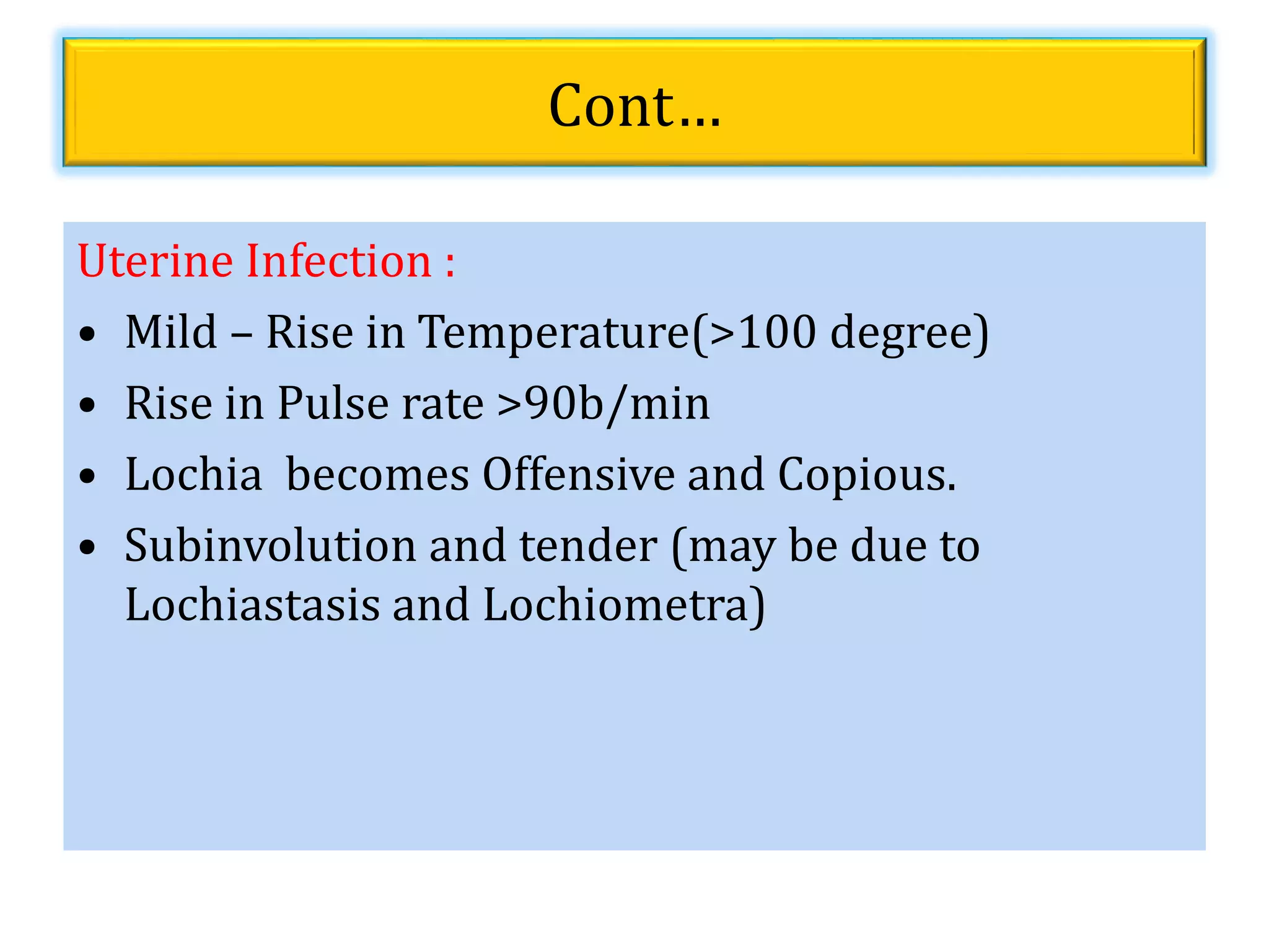 Puerperal Infection | PPTX