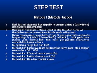 3 pumping test | PPT
