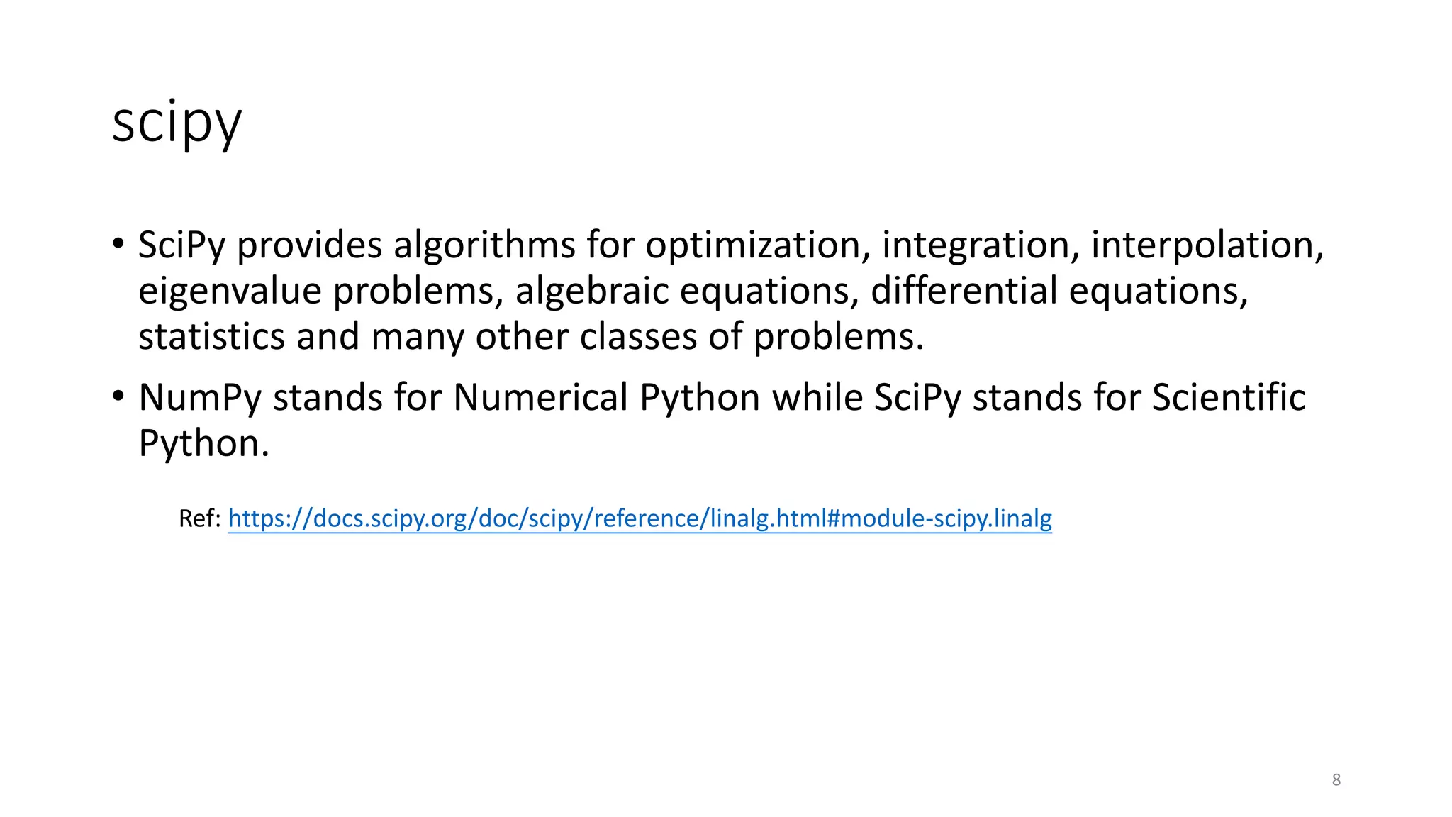3 python packages | PPT