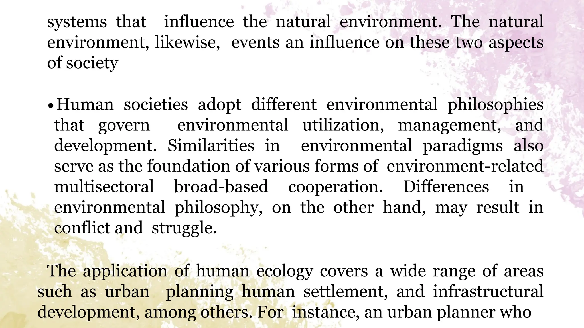 Human Environment Systems. DIASS HUMSS SUB. | PPTX