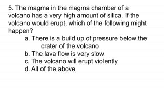 Grade 9 earth Science Third Quarter Topic Formation of Magma | PPTX