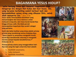 pelajaran sekolah sabat ke 7 hidup seperti kristus | PPT