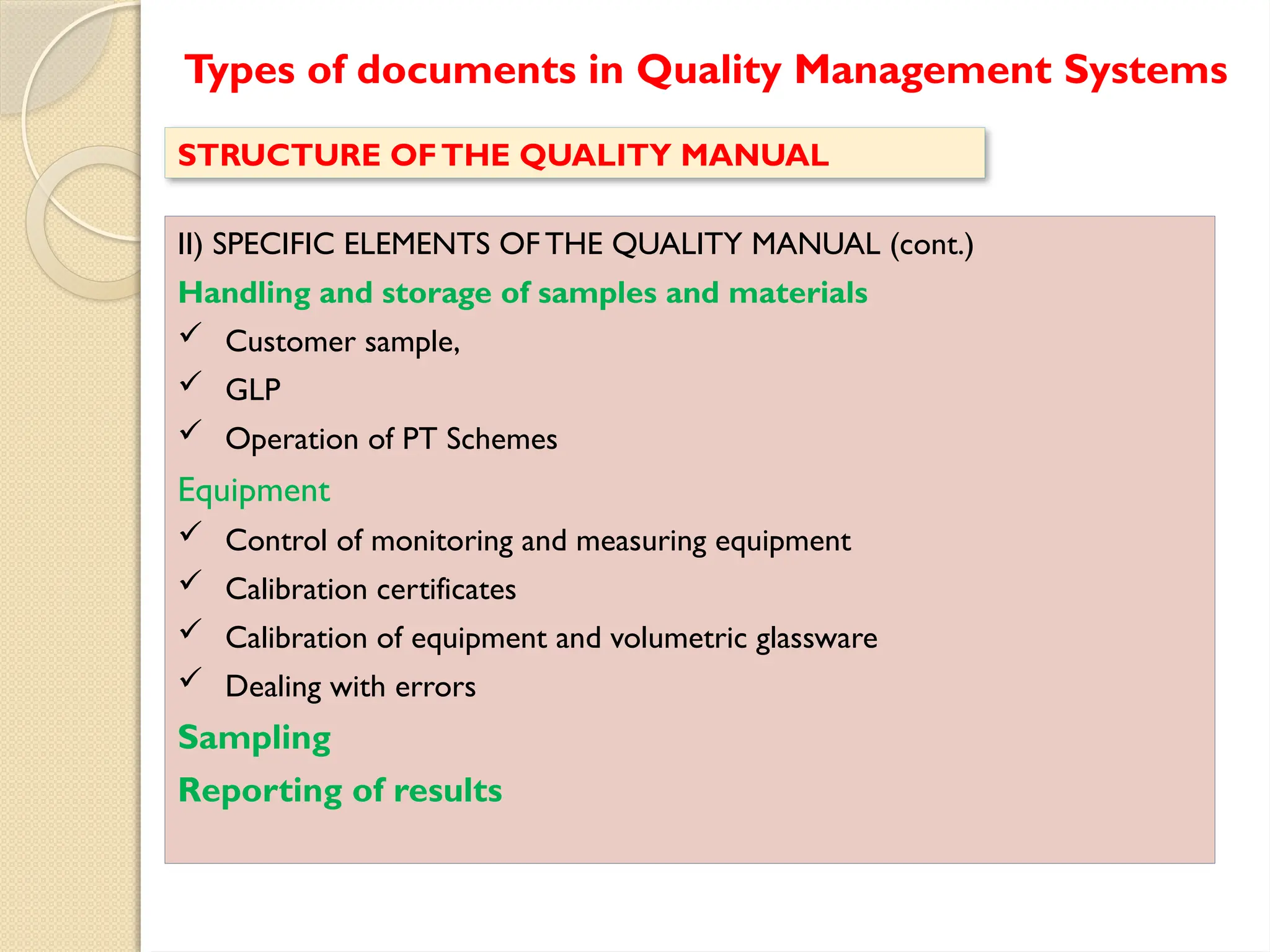 quality management system in laboratory | PPTX