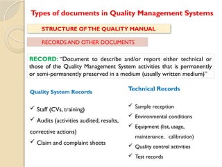 quality management system in laboratory | PPTX
