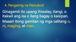 Aralin pangatnig kahulugan at mga halimbawa | PPTX