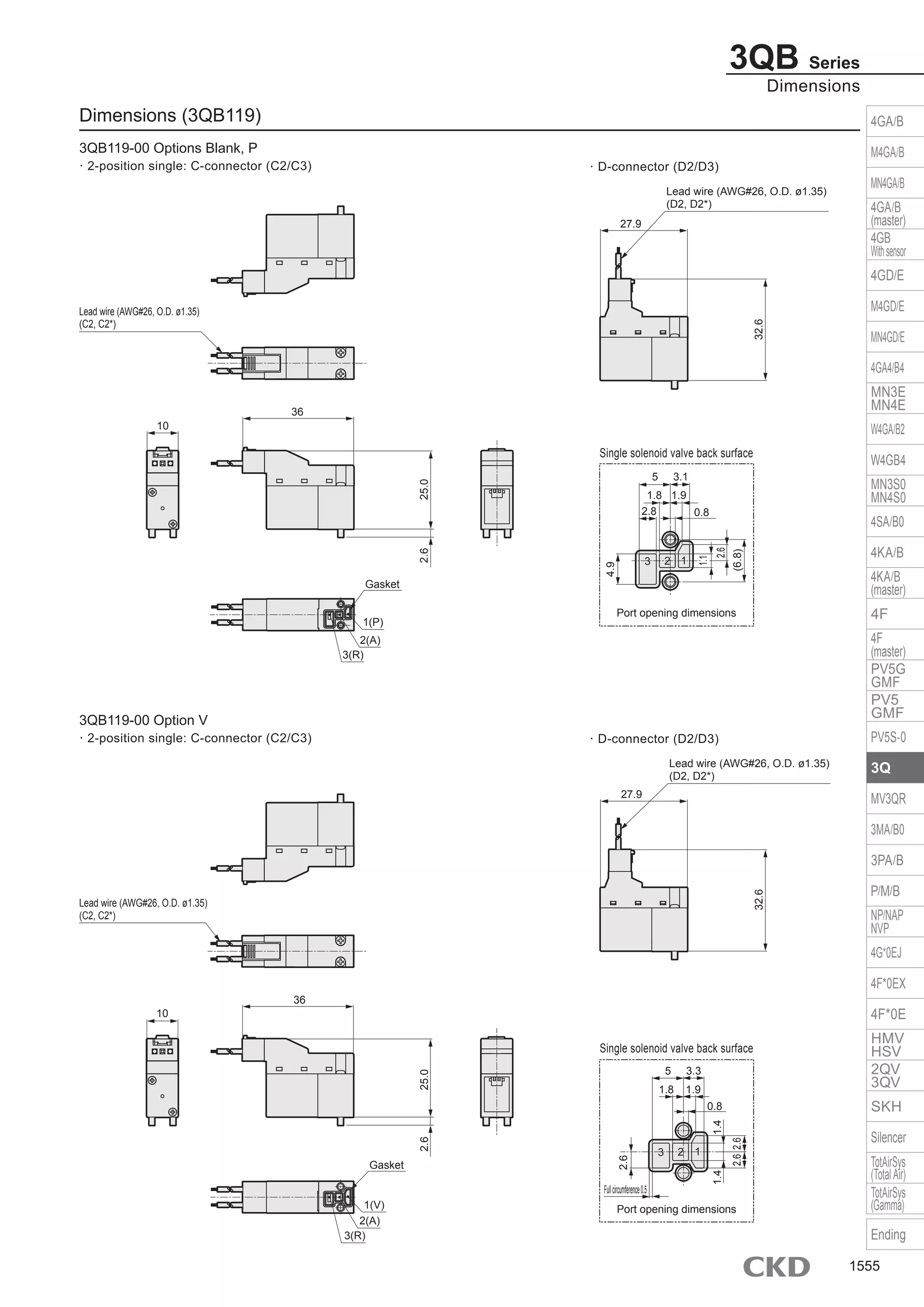 3QR・3QB・3QE・3QZ Series -VALVULA 3 VIAS | PDF