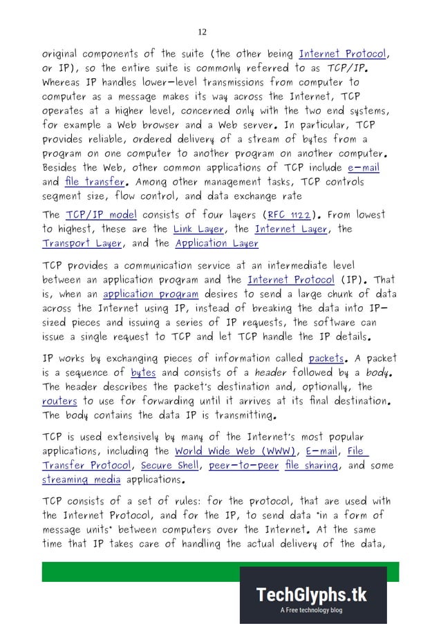 Bt0072 computer networks 1 | PDF