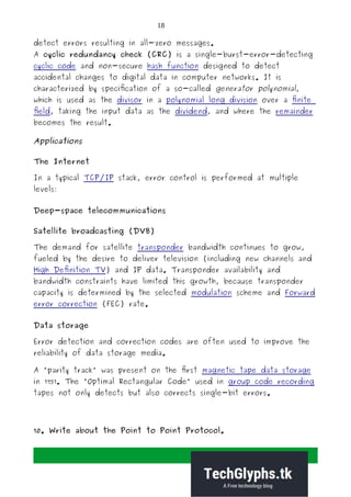 Bt0072 computer networks 1 | PDF