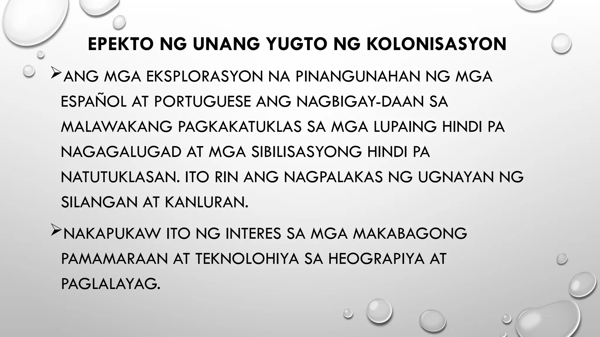 3 QUARTER WEEK 2 PPT.pptxMGA DAHILAN, PANGYAYARI AT EPEKTO NG UNANG ...