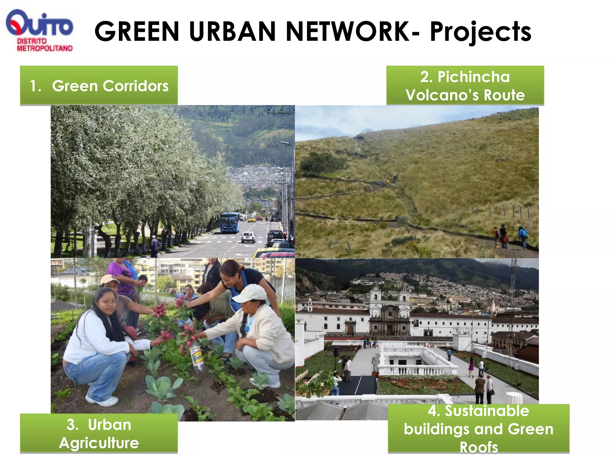 Quito Urban Green Network | PPT