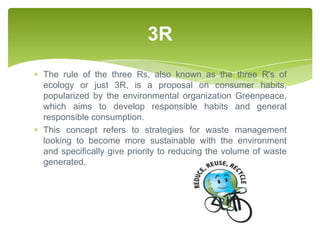 3 r | PPTX | Environment | Science