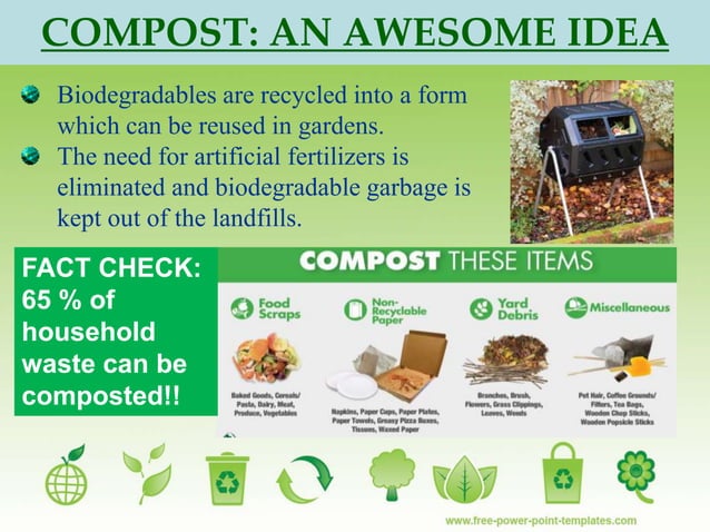 3 R - REDUCE REUSE RECYCLE FOR A SUSTAINABLE PLANET | PPTX