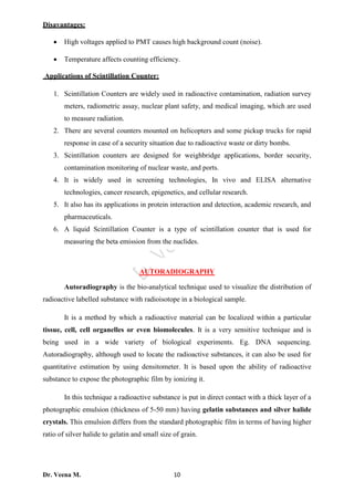 Radioisotope Techniques | PDF