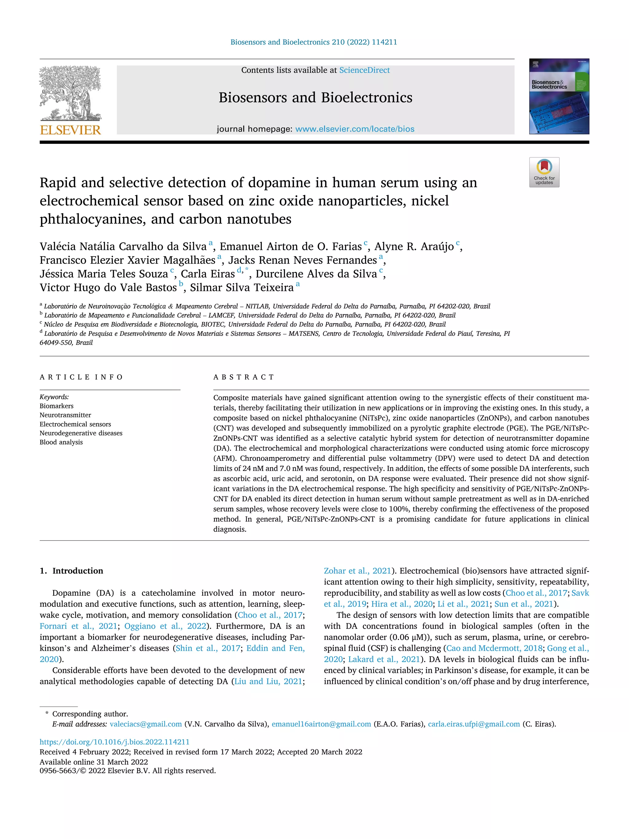 3 Rapid and selective detection of dopamine in human serum using an.pdf