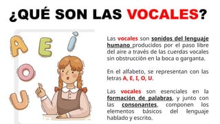 JUEGO DE LAS VOCALES (A,E,I,O,U) EN POWER POINT | PPTX