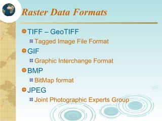 raster data model | PPT