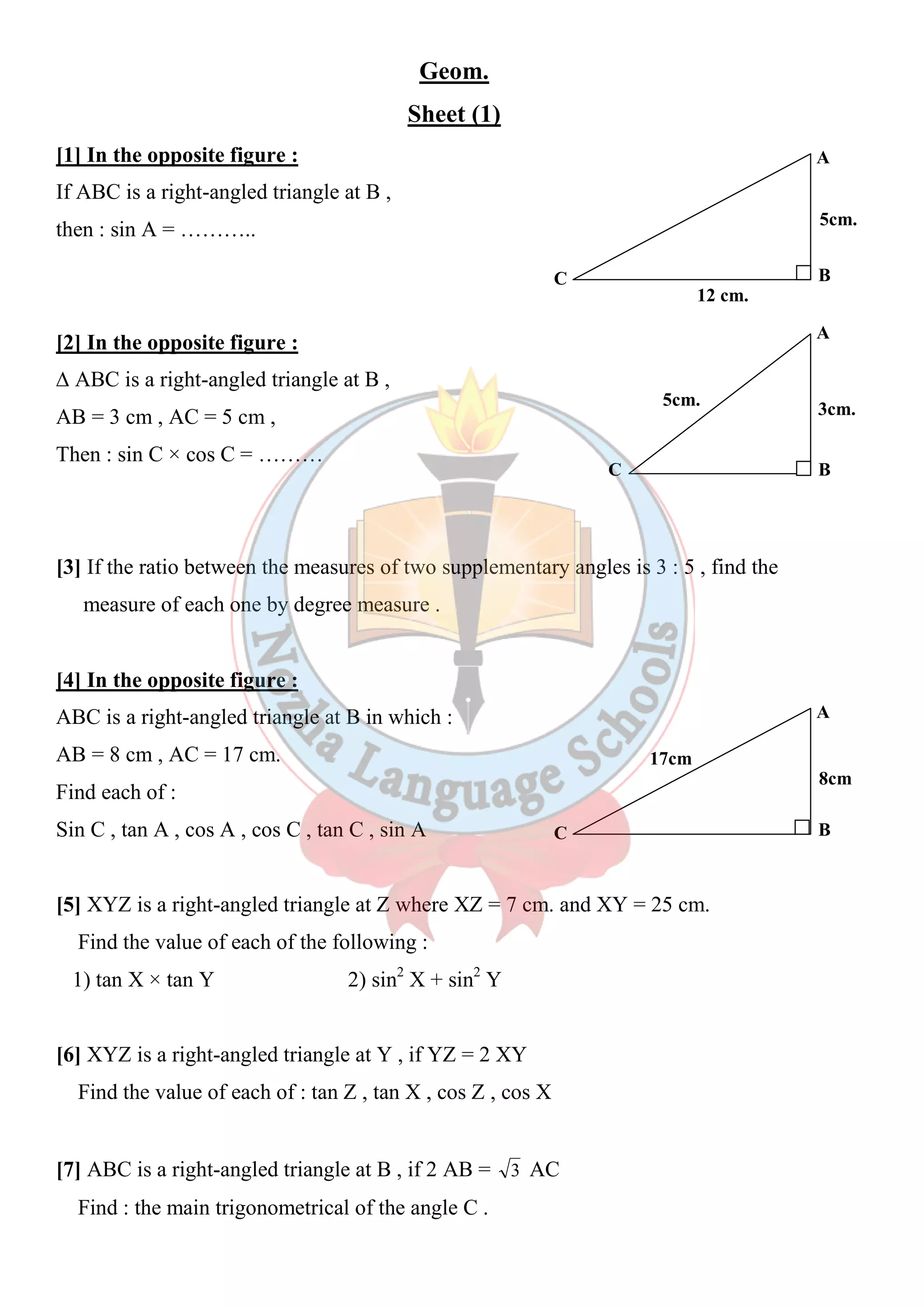 3rd.prep first term .math
