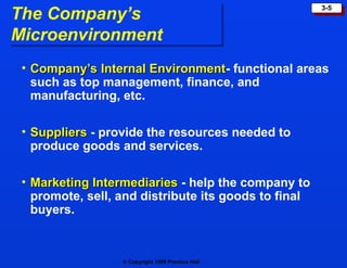 3rd.ppt3. Analyzing the Marketing Environment | PPT